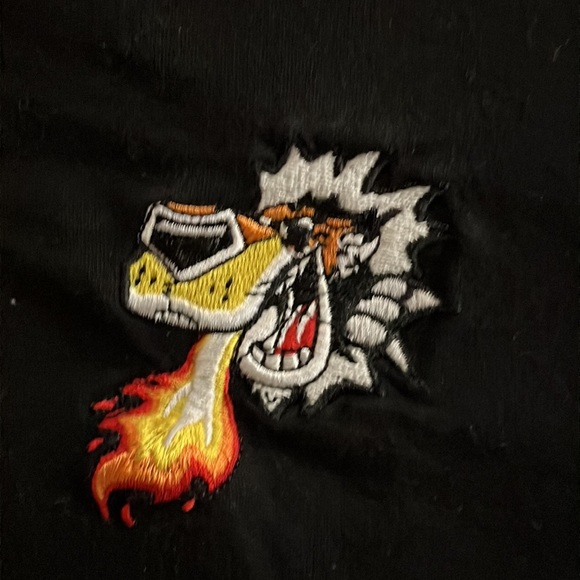 Cheetos | Tops | Cheetos Flaming Hot Cropped T Shirt W Chester Cheeto ...